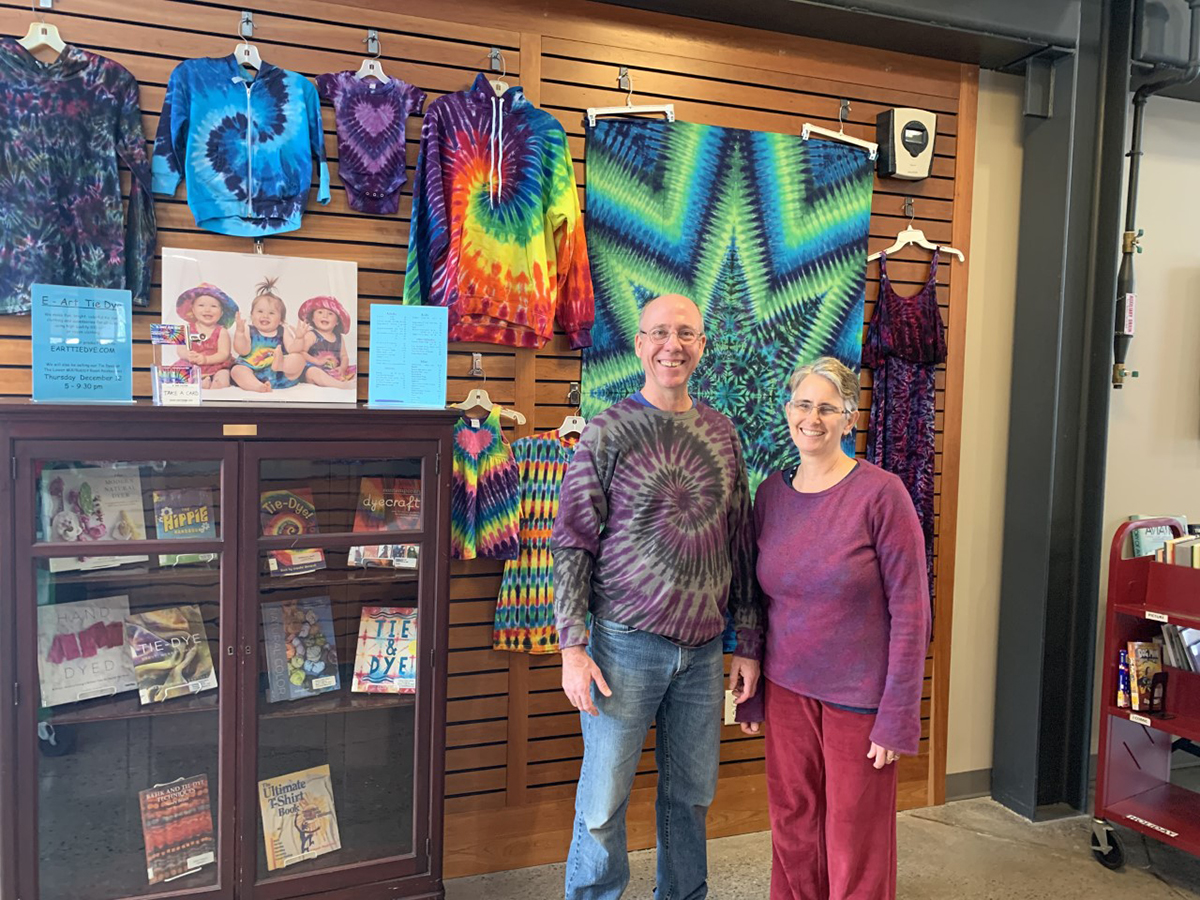 E-Art Tie Dye on Display at Mendon Public Library – Mendon Honeoye ...