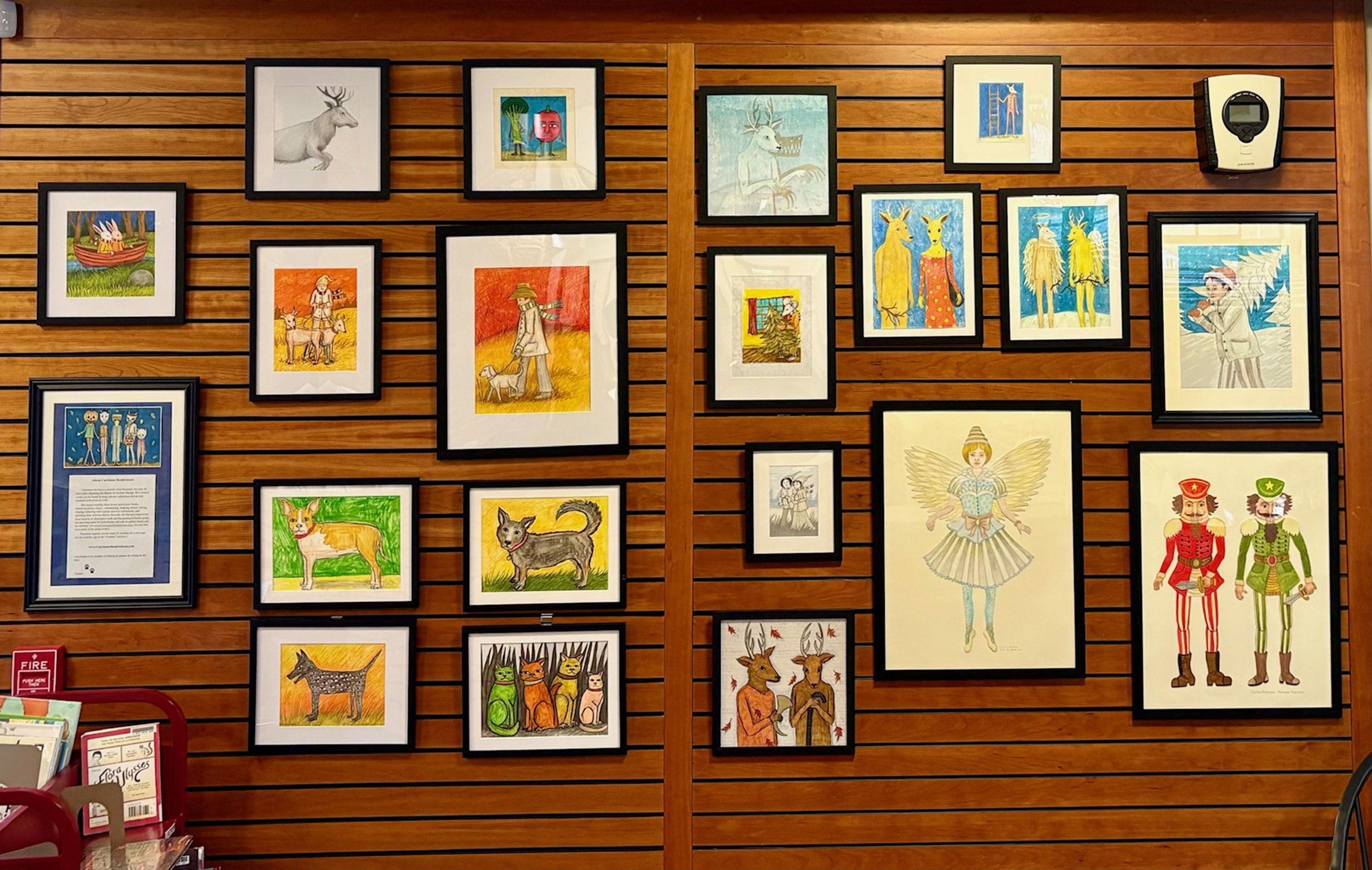 Carrianne Hendrickson Displays Illustrations at Mendon Public Library – Mendon Honeoye Falls ...